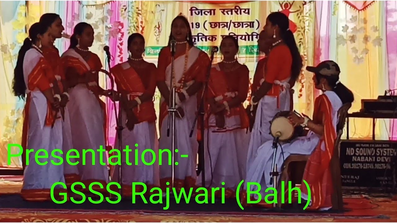 District Cultural Programme U-19 (Girls) 06-09-2022 - Group Song ...