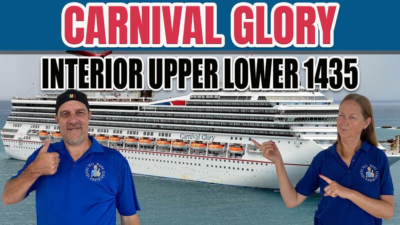 Carnival Glory Interior Upper Lower Cabin 1435 | Tall Man's Cruise ...