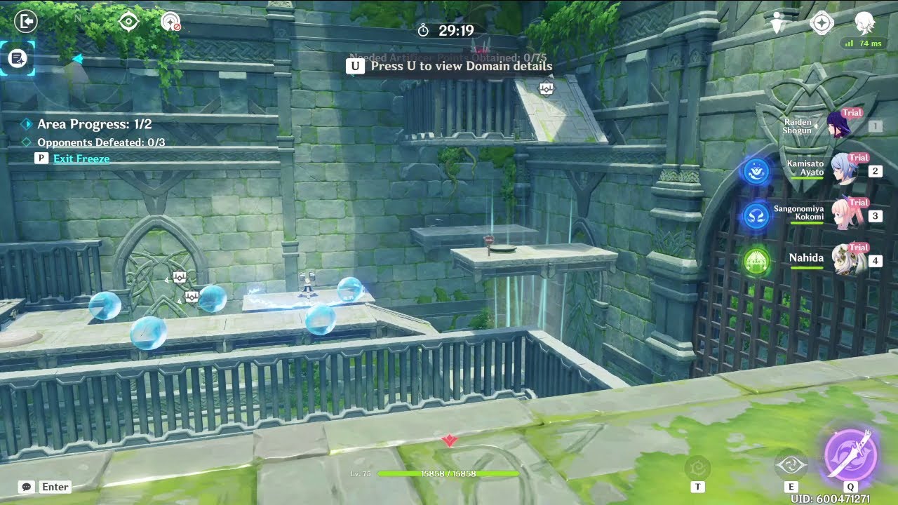 Preset Domain Heartrender | Genshin Impact 3.7 - YouTube