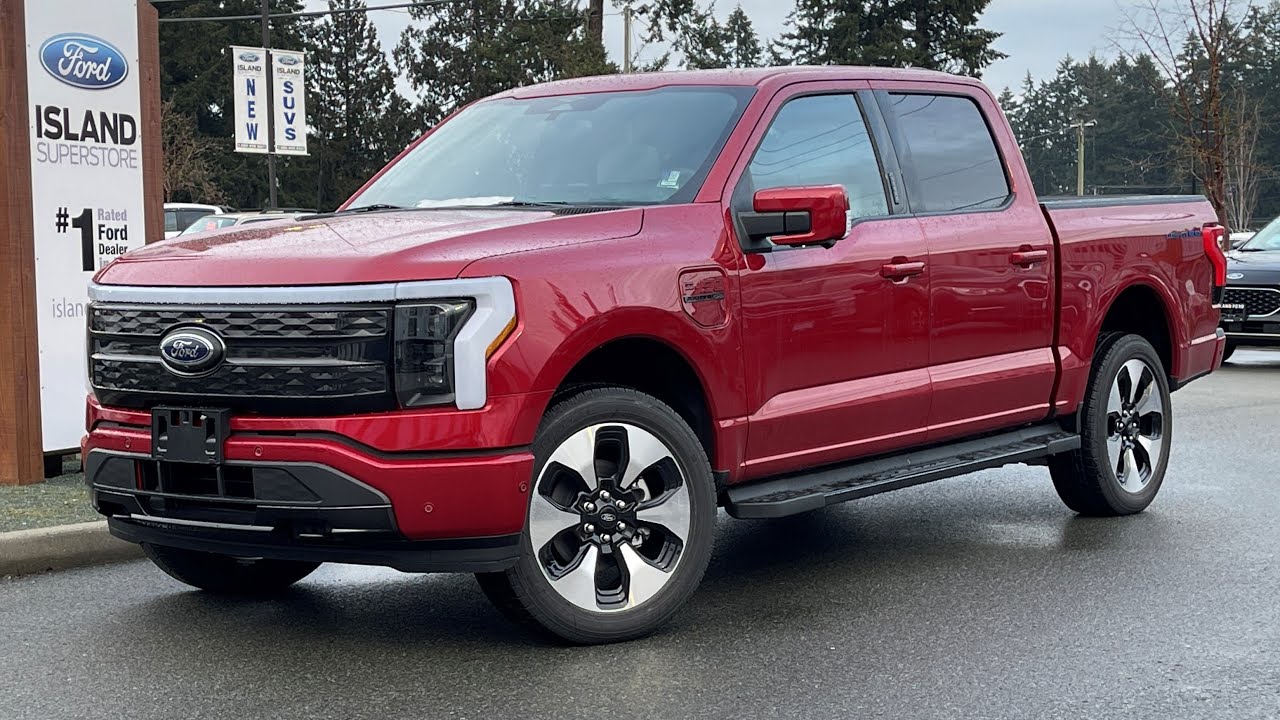 2023 Ford F-150 Platinum Lightning 131 KWh Extended Range Dual Battery ...
