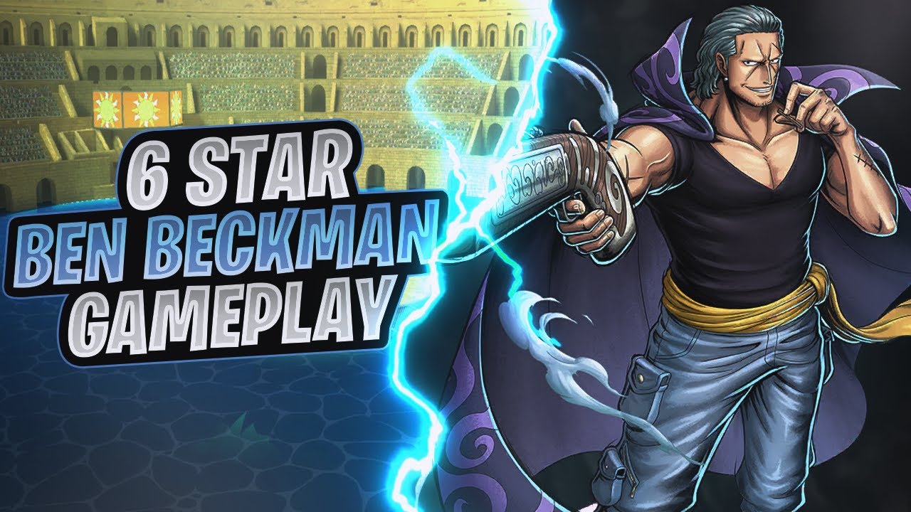 6★ Ben Beckman Gameplay | One Piece Bounty Rush - YouTube