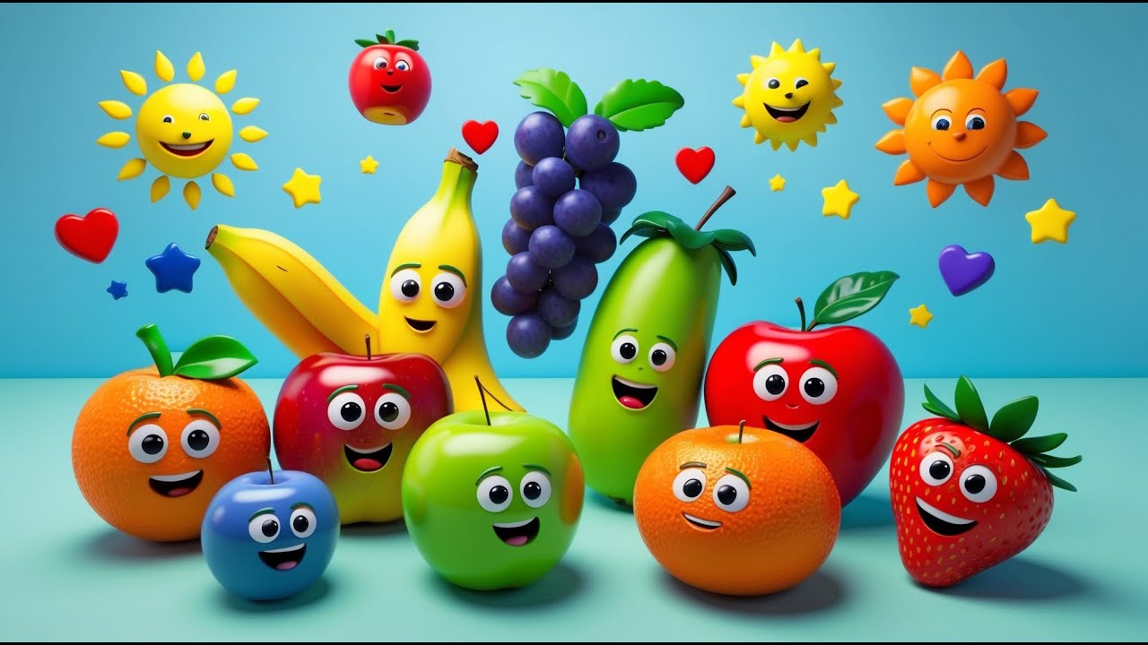 Fruity Feelings Kids Video for Emotional Learning - YouTube