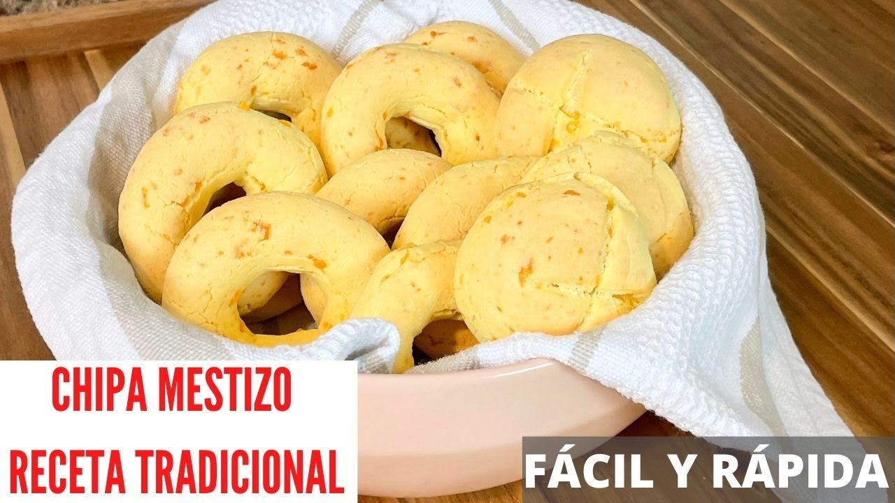 [CC] COMO HACER CHIPA PARAGUAYA - CHIPA MESTIZO CASERO EN MINUTOS ...