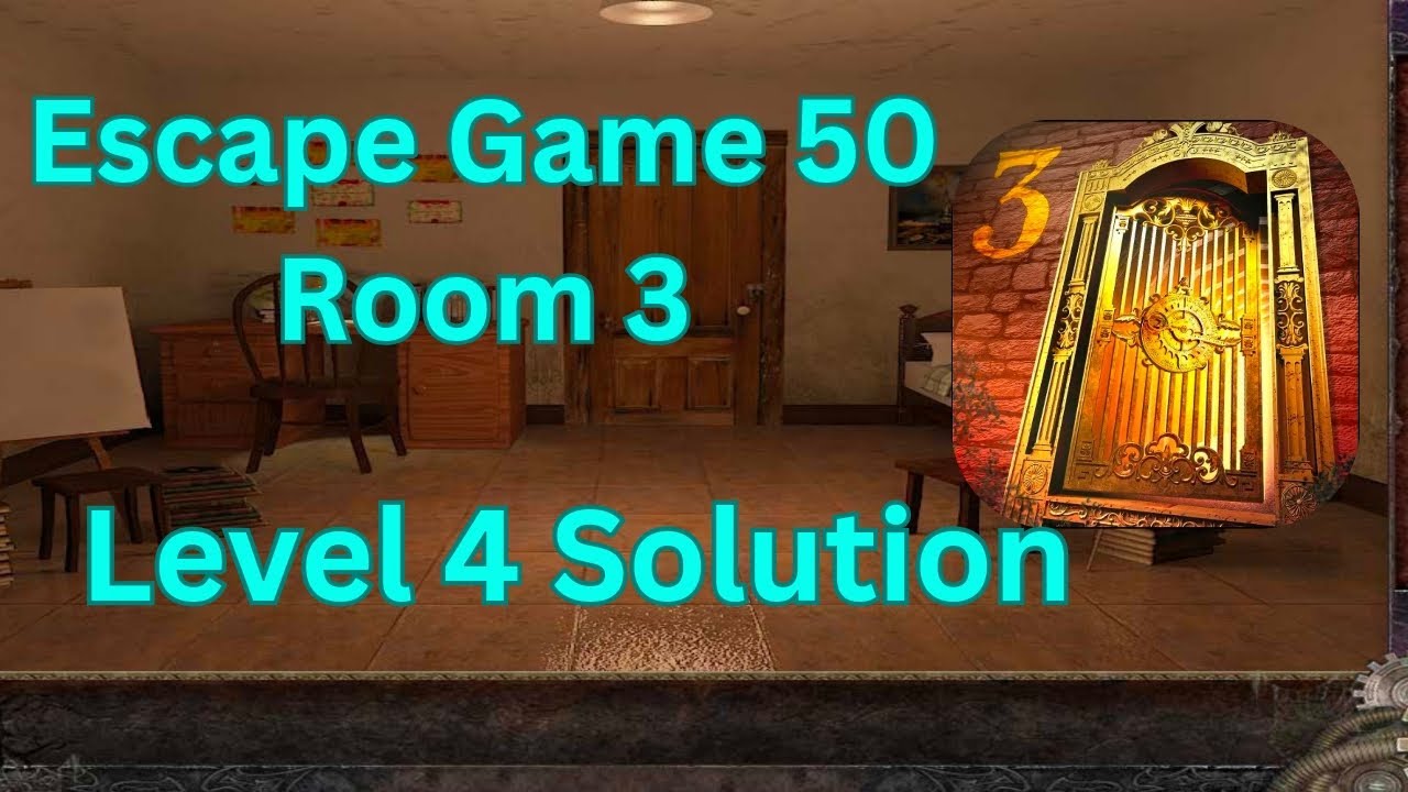 Escape Game 50 Rooms 3 Level 4 Solution - YouTube