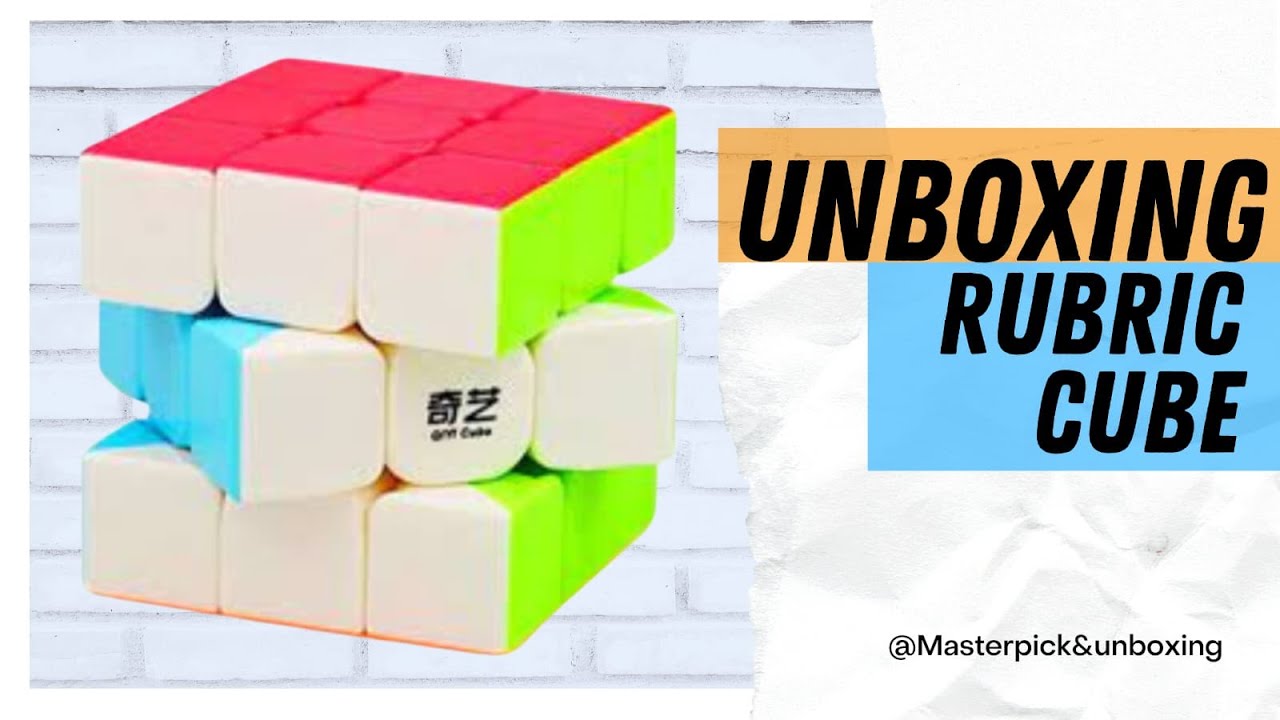 Unboxing Rubrics Cube | Rubrics Cube Under 500 | - YouTube