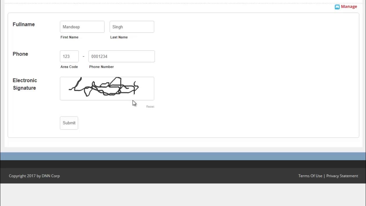 Electronic Signature: Live Forms Extension - Getting Started - YouTube