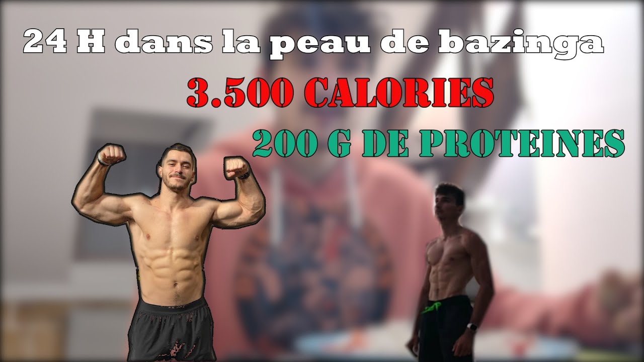 JE MANGE COMME BAZINGA PENDANT 24H - YouTube