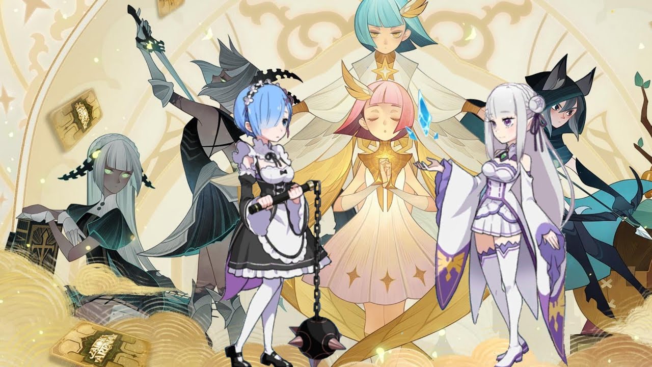 AFK Arena Crossover Re:zero / Чудесное путешествие Эмилия и Рем ...