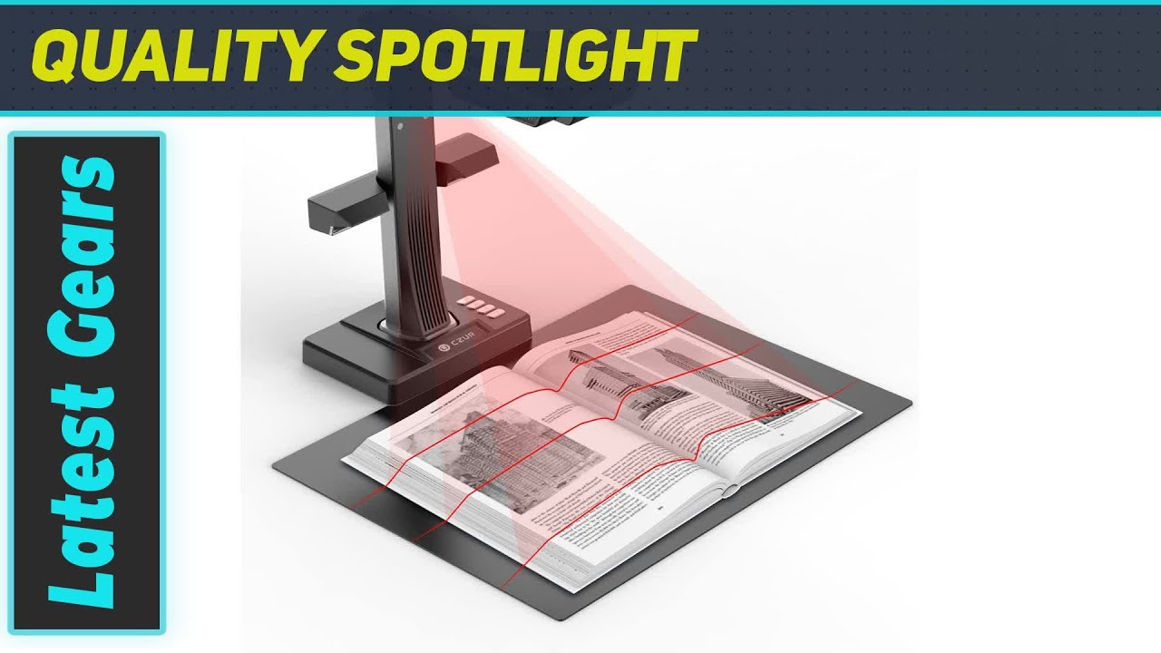 CZUR ET24 Pro: Fastest Book Scanner? A3 Scanning & OCR Test! - YouTube