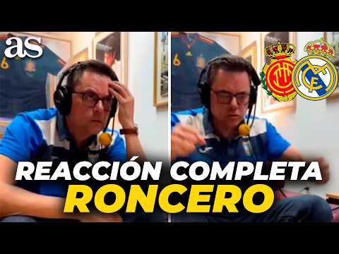 REACCIÓN COMPLETA de RONCERO a la DURA DERROTA del REAL MADRID | MALLORCA 2- REAL MADRID 1