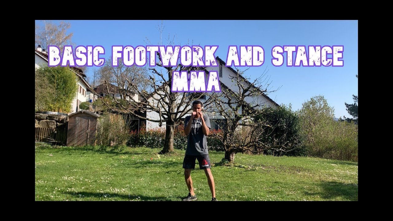 Basic Footwork and Stance in MMA - YouTube