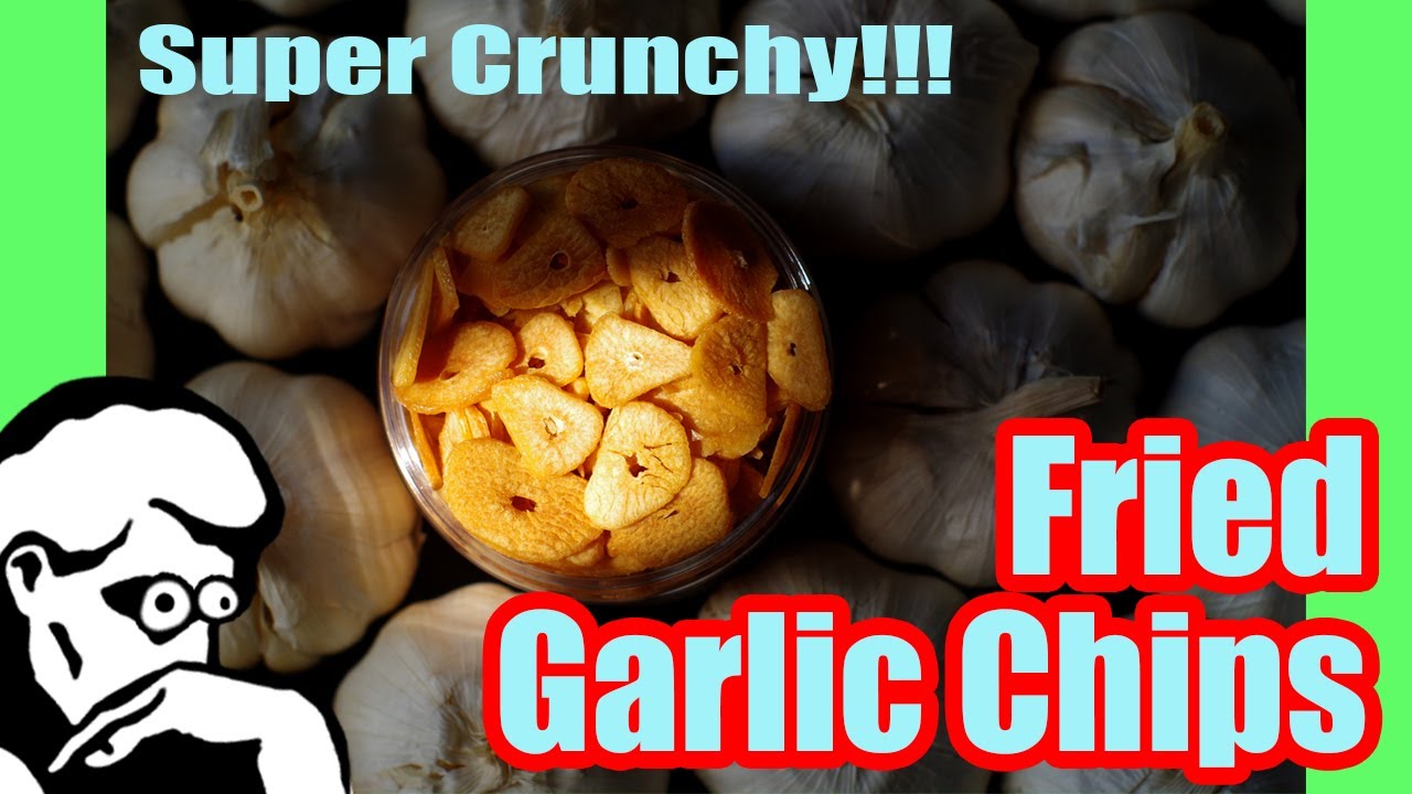 How To Make Crunchy Toasted Fried Garlic Chips Easy to Make at Home ...