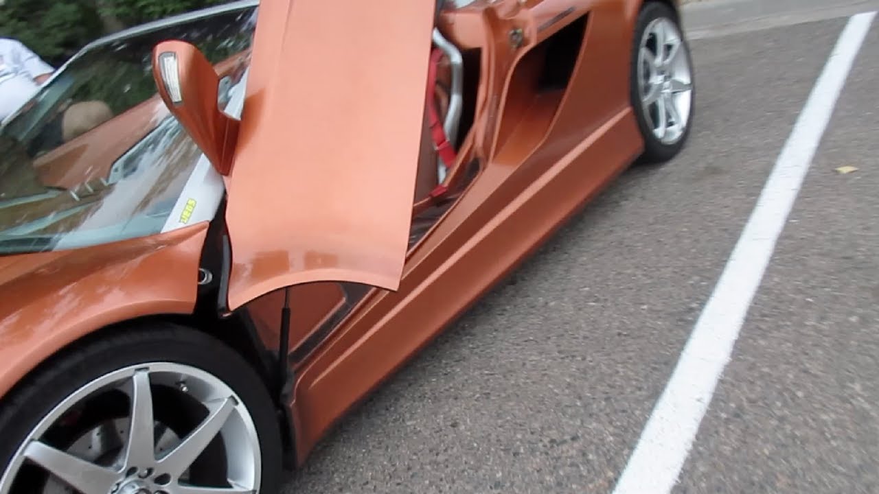 Found a Custom Built Supercar at Car Show!! - YouTube