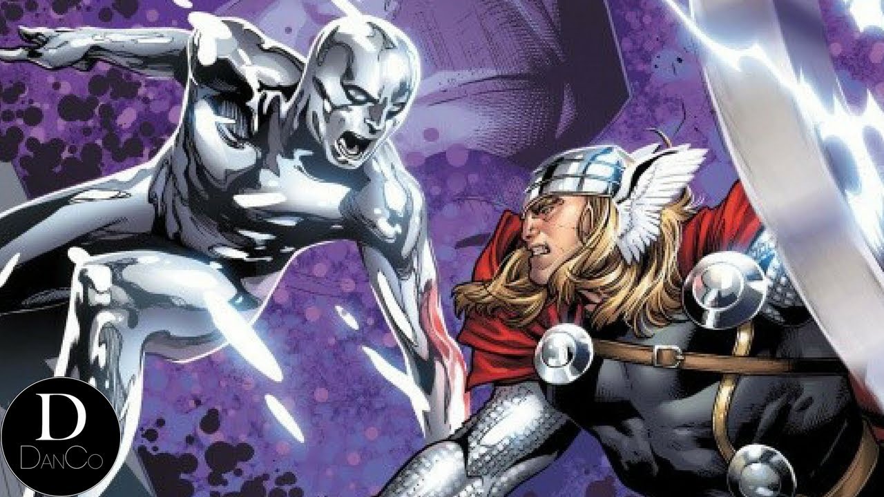 10 Heroes Who Can Beat Silver Surfer - YouTube