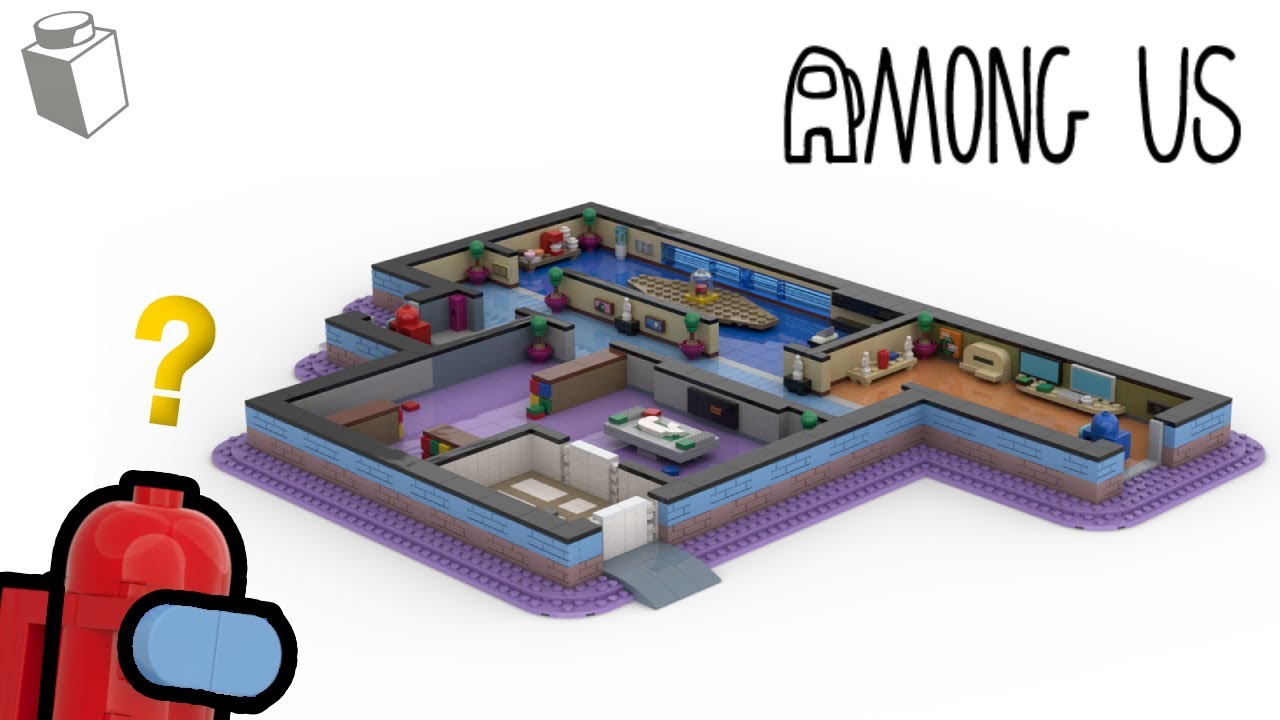 LEGO Among Us MOC - Polus: Office, Admin & Decontamination! - YouTube
