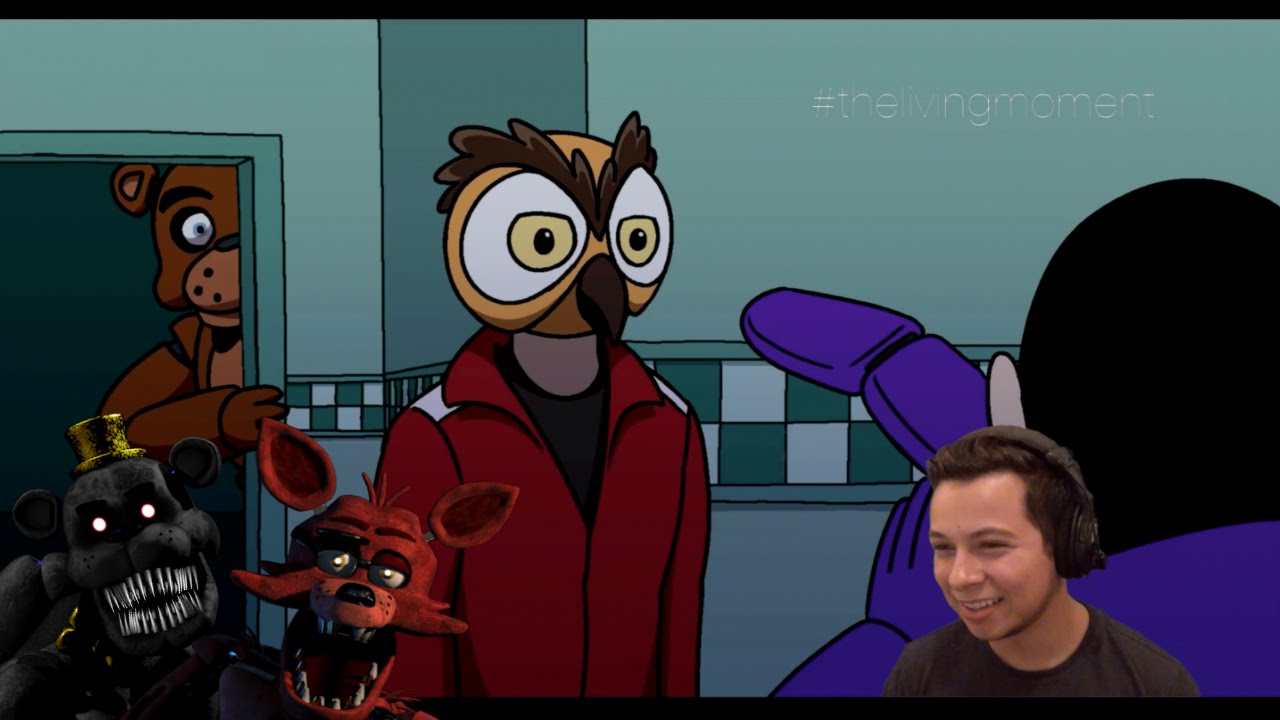 FIVE NIGHTS AT FREDDY'S VANOSS GAMING ANIMATION REACTION | THE BEAR ...