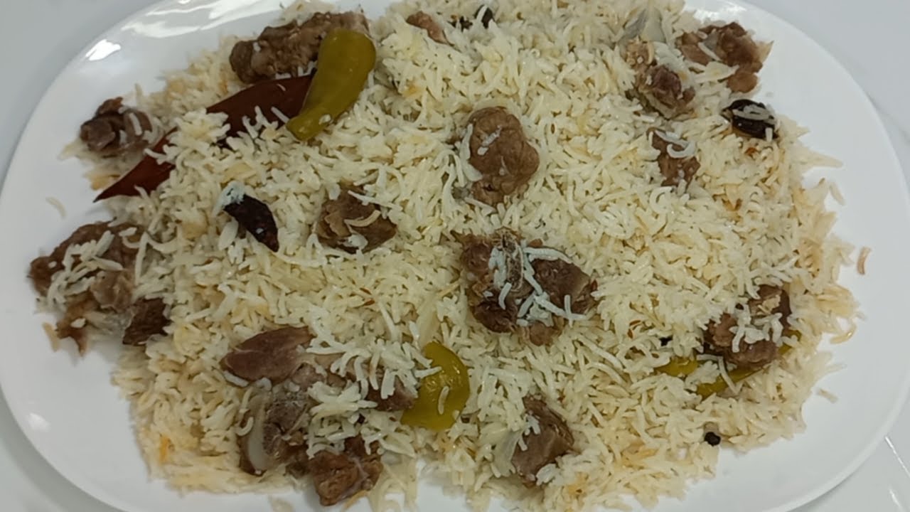 Namkeen White Pulao Recipe | Beef Pulao Recipe | Namkeen pulao Recipe | Pulao Recipe - YouTube