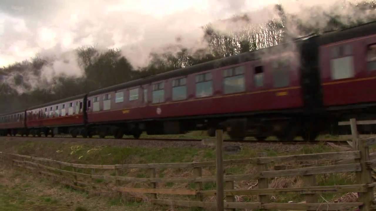 NYMR 9F engine and tender re-united - YouTube