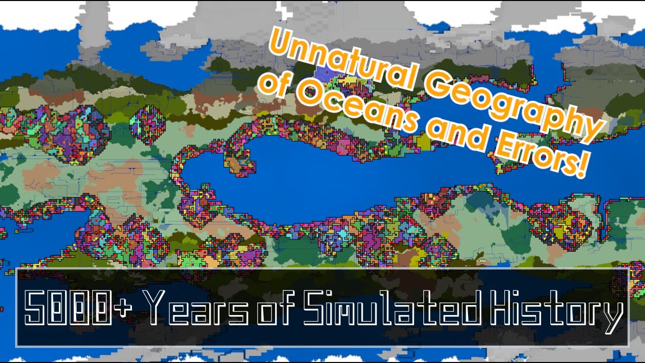 Warring on a Wacky World: 5000+ Years Timelapse of Simulated History ...