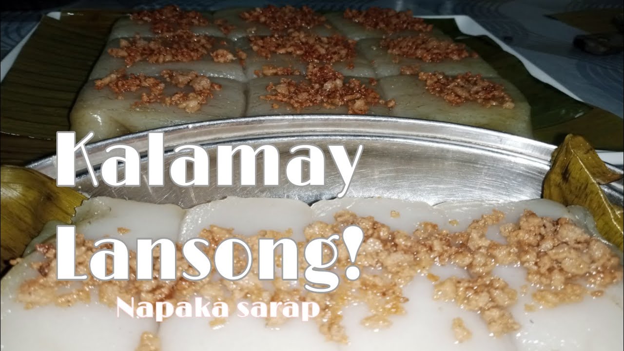 Kalamay lansong😋 Napaka sarap,Andaling gawen@graciasilokana6537 - YouTube