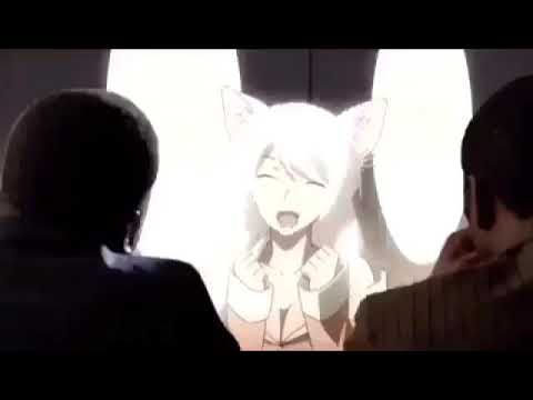 Monogatari cat girl meme - YouTube