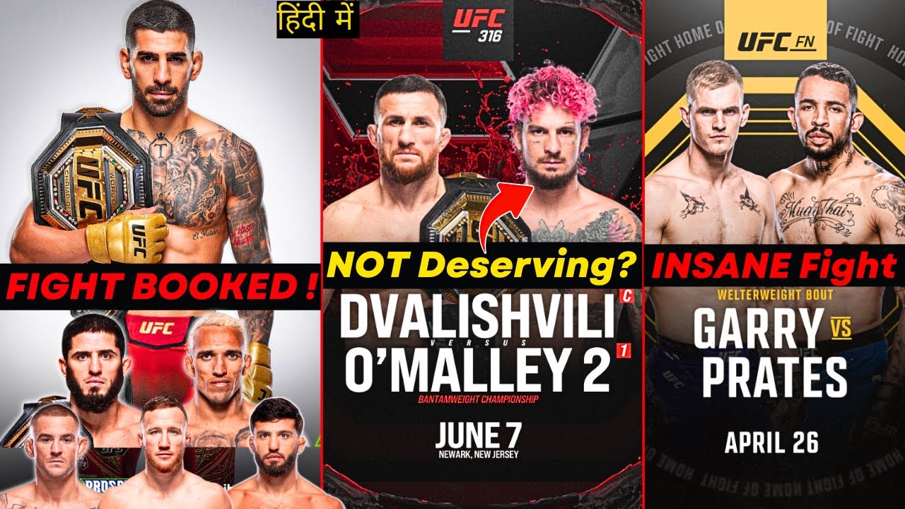 HUGE UPDATE ! Merab vs Sean O'Malley REMATCH ! Ilia Topuria FIGHT ...