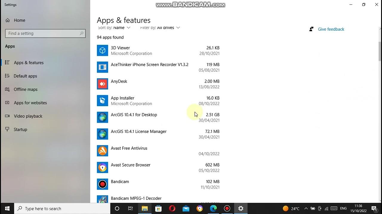 Tutorial_Uninstalling software/apps - YouTube