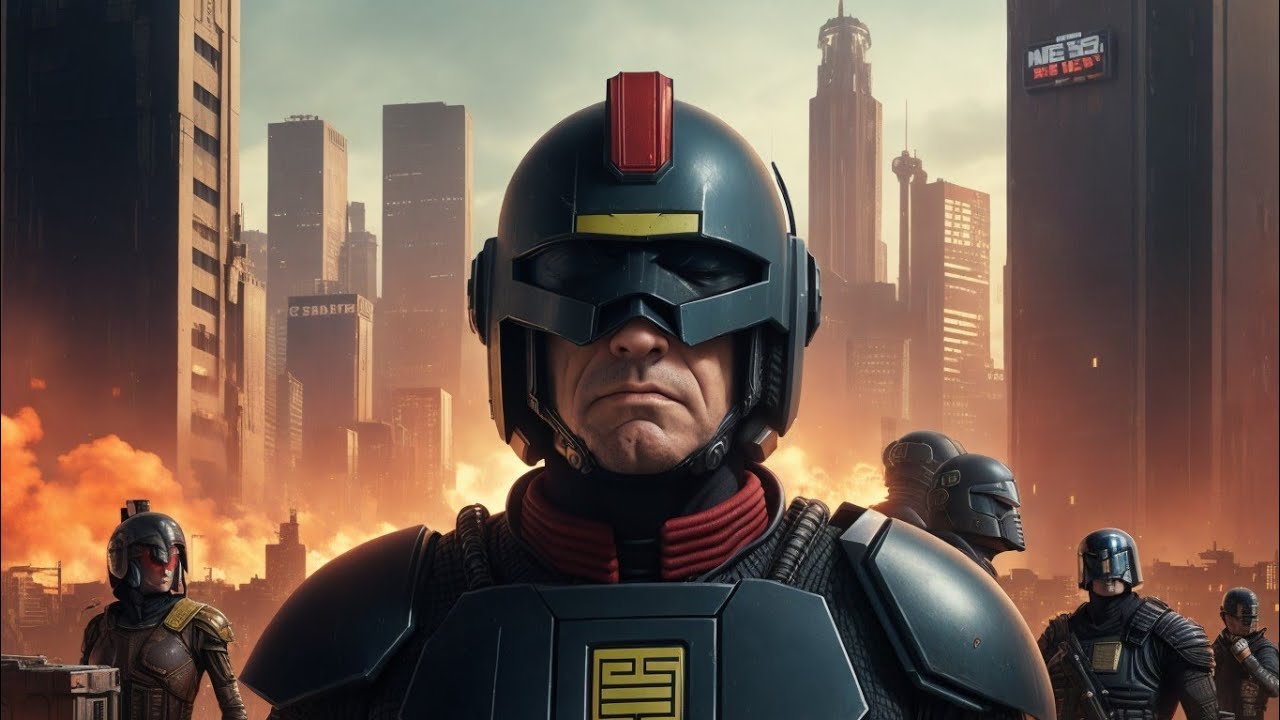 Judge Dredd: Law and Order | Sci Fi Art Showcase - YouTube