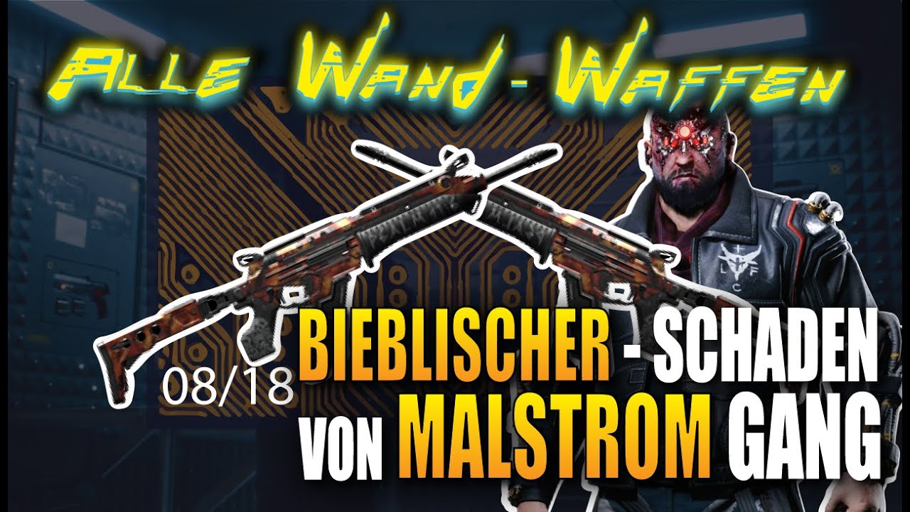 "Psalm 11:6" Feuer Build, Alle Wand Waffen 08/18, Cyberpunk 2077 - YouTube