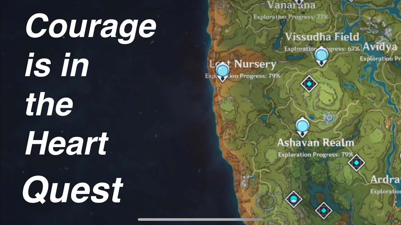 Quest Sumeru: Courage is in the heart | #genshinimpact #原神 - YouTube