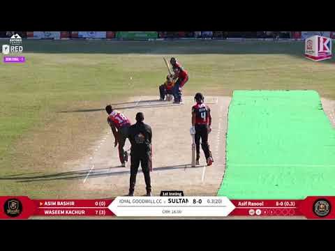 Red Premier League | Semifinal 1 | Sultan Warriors Baramulla batting first against Royal ...