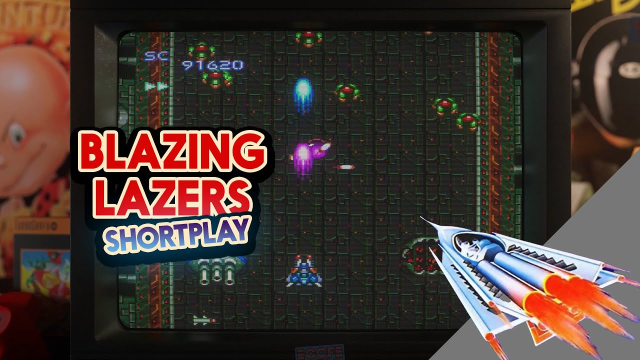 Blazing Lazers (aka Gunhed) | 1989 | Intense shoot 'em up! | NEC PC ...