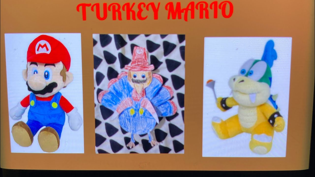 SUPER MARIO PLUSH: TURKEY MARIO 🦃(THANKSGIVING SPECIAL) - YouTube