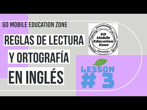 Lección 3 English Reading & Spelling Rules for Spanish Speakers - YouTube