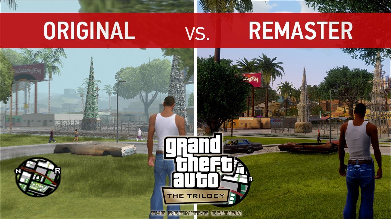 GTA: The Trilogy - The Definitive Edition Comparison - Original vs ...