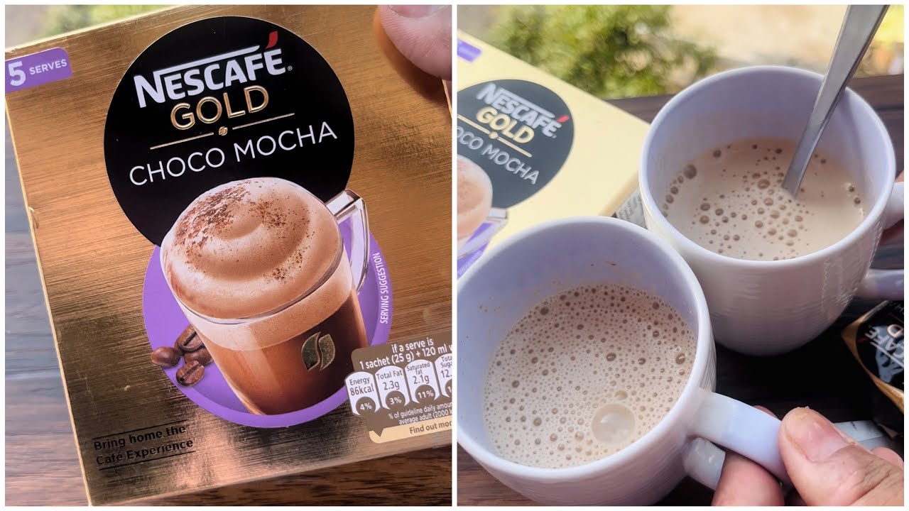 Tried Nescafe Gold Choco Mocha in 2 Ways…With Milk & With Water…Which ...