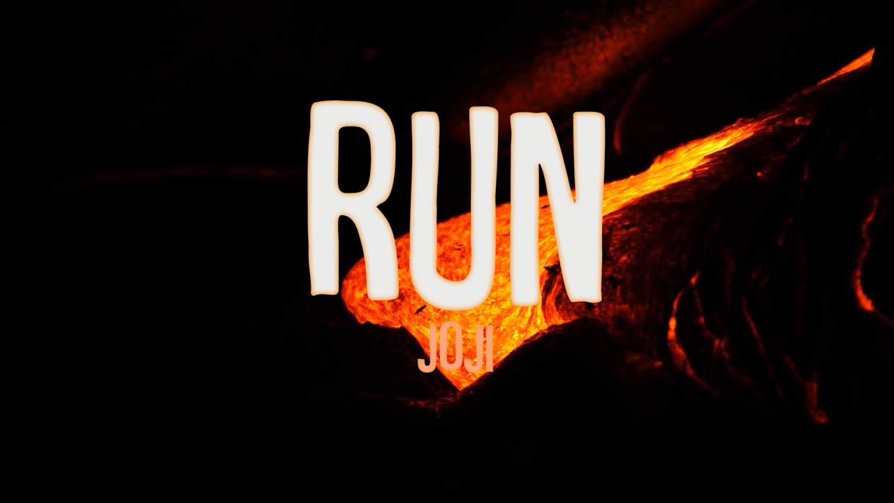 Run - Joji (Lyrics) - YouTube