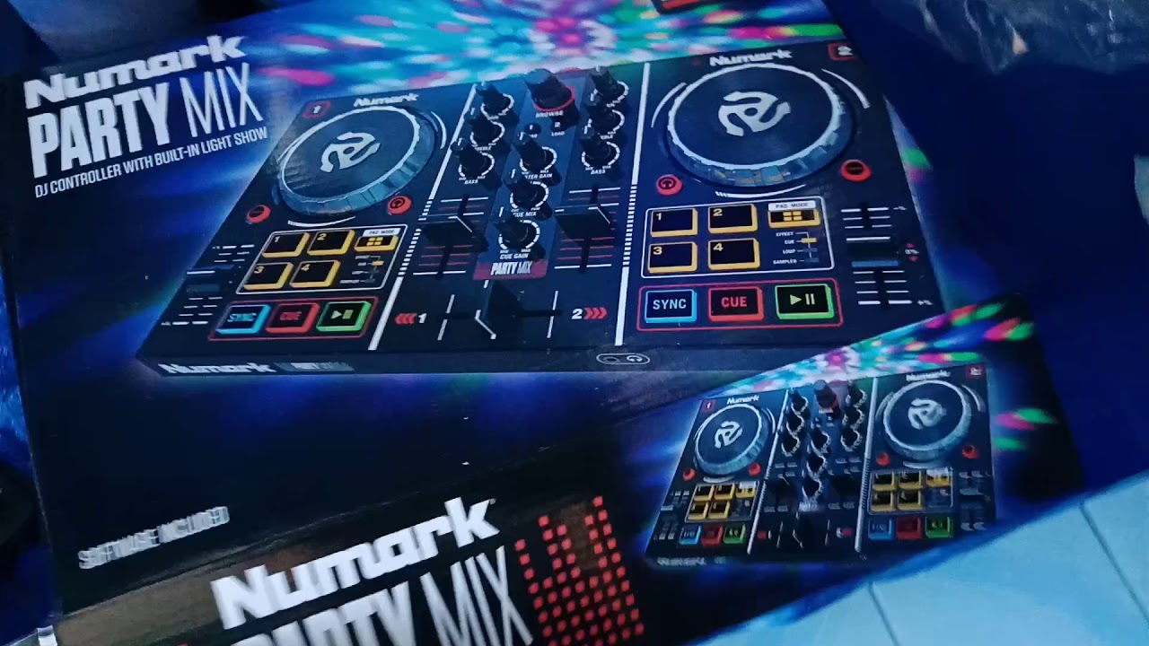 Numark Party Mix unboxing - YouTube