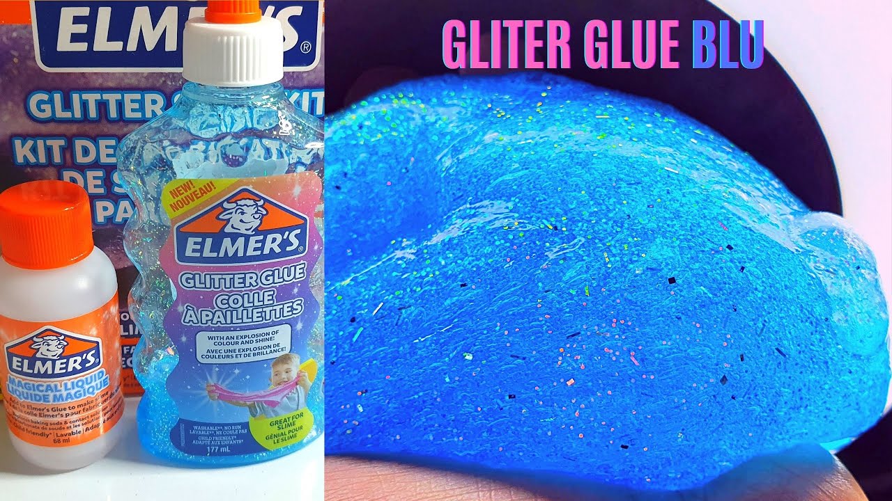 Glitter Slime Kit Elmer's Testez Glitter Glue de la ELMER'S / Making ...