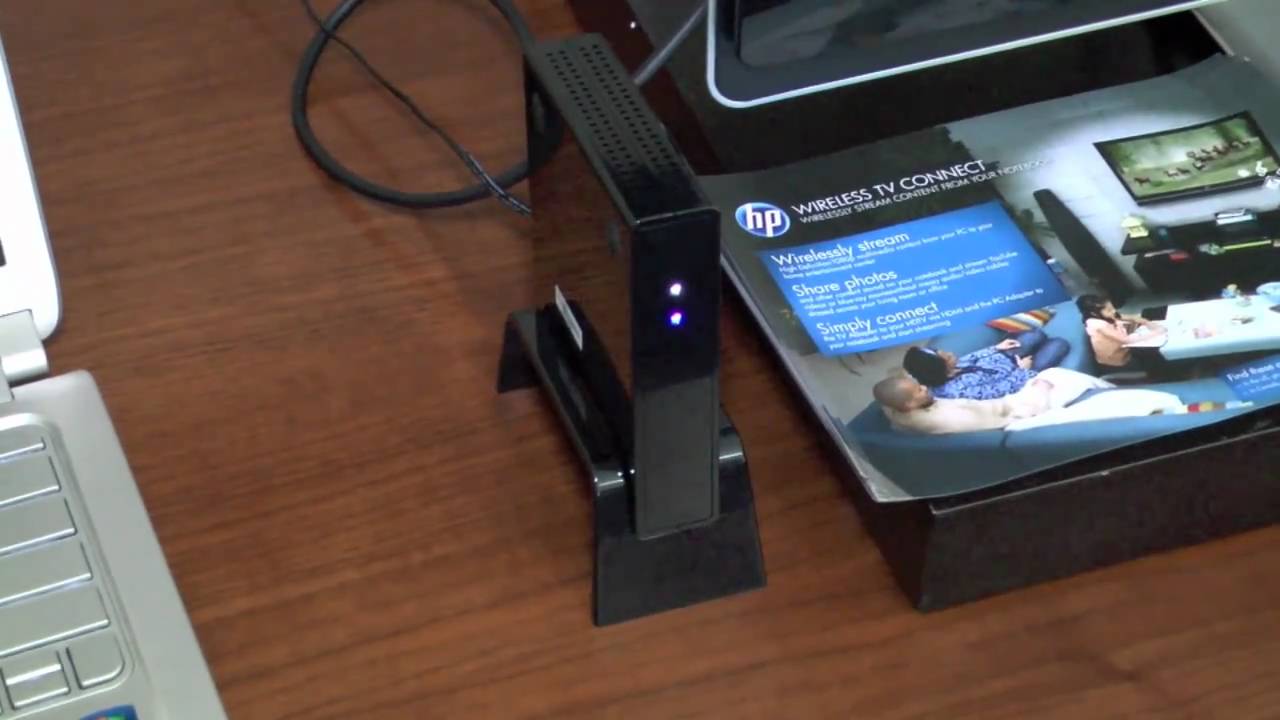 HP Wireless TV Connect - YouTube