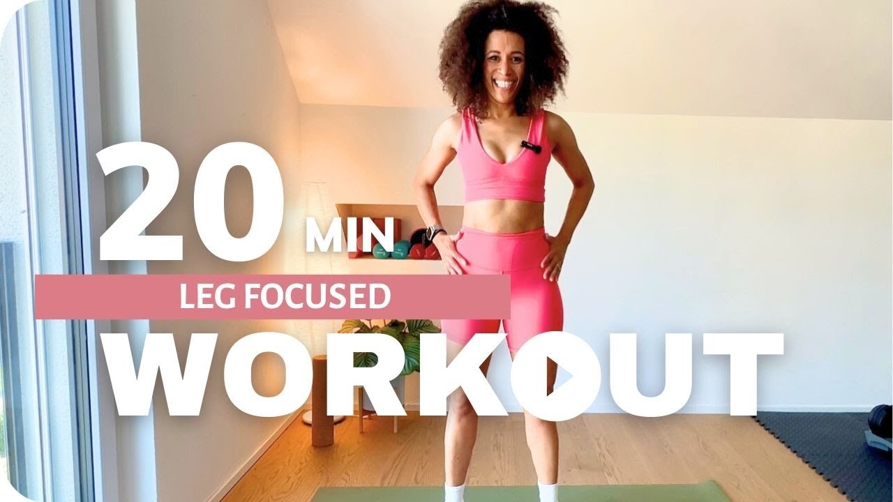 20 Minute Leg Workout I No Weights I Follow Along - YouTube