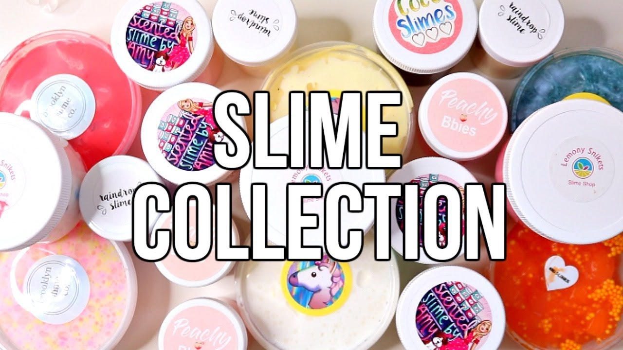 FAMOUS Instagram Slime Collection 2018! Most Satisfying Slime ASMR ...