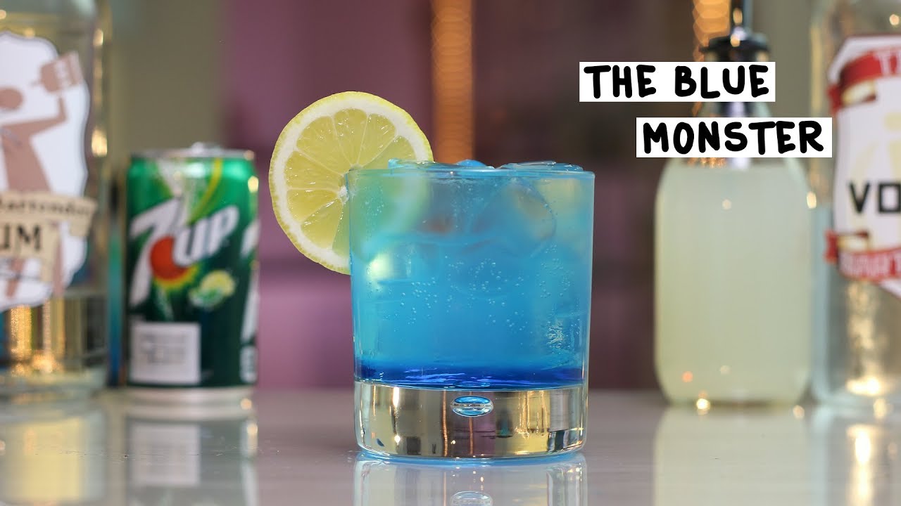 The Blue Monster - Tipsy Bartender