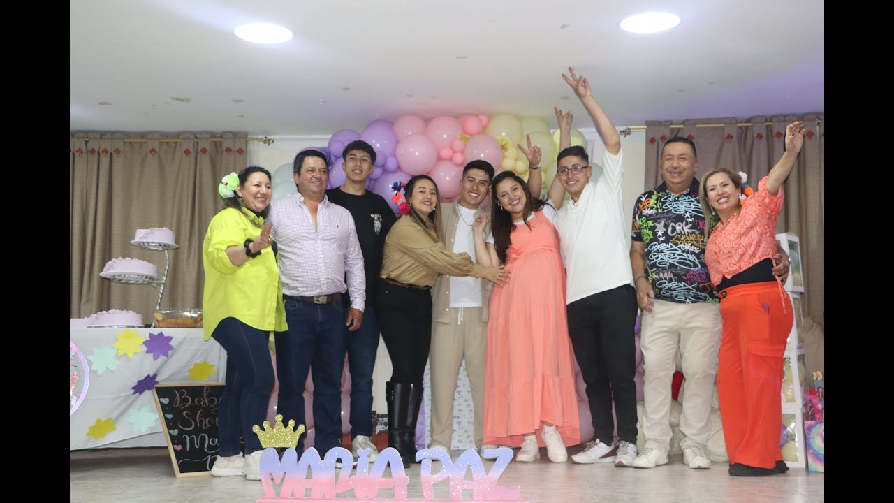 BABY SHOWER - MARÍA PAZ - YouTube