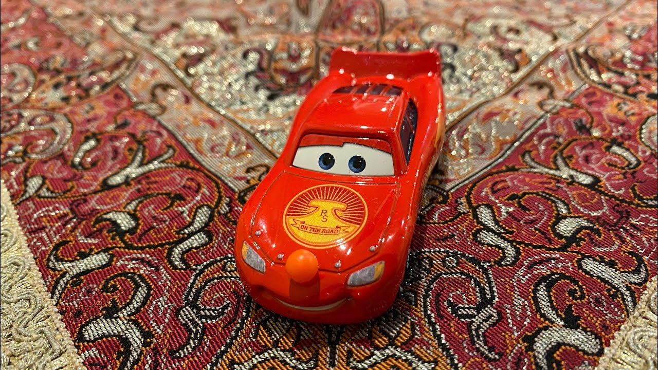 Disney Pixar COTR Diecast Clown Nose Lightning McQueen - YouTube
