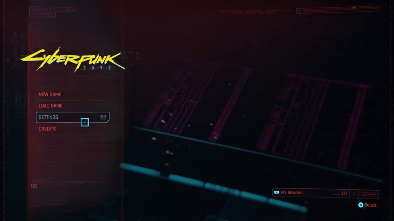 Cyberpunk 2077 Settings Menu [PS4 | PS5 | #cyberpunk2077] - YouTube