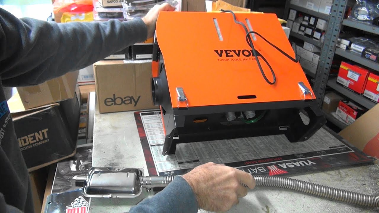 2023 review test #2a Vevor Diesel Air Heater 12V 17060 BTU 8KW Car RV ...