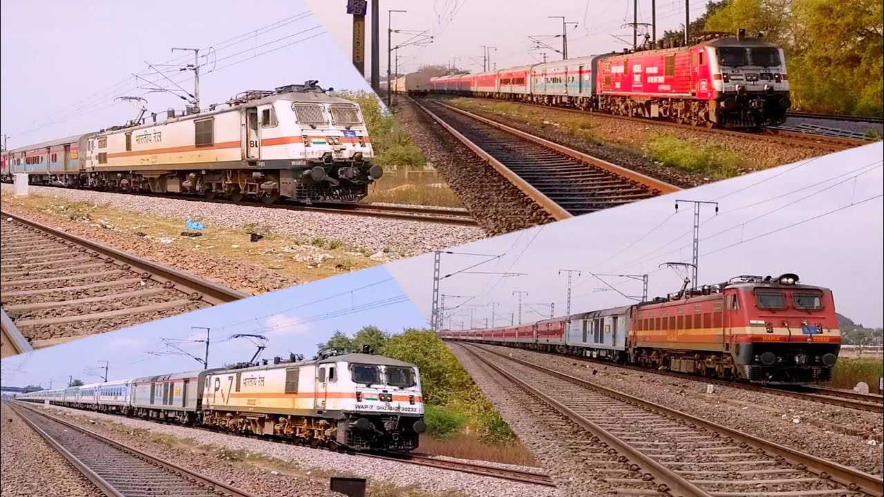 Superfast Express & Express Trains @ncrrailzone0207 - YouTube