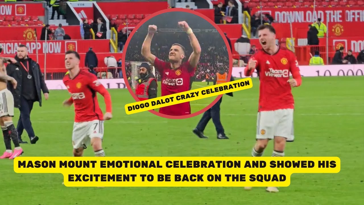 Mason Mount Emotional Celebration and Showed His Excitement To Be Back ...