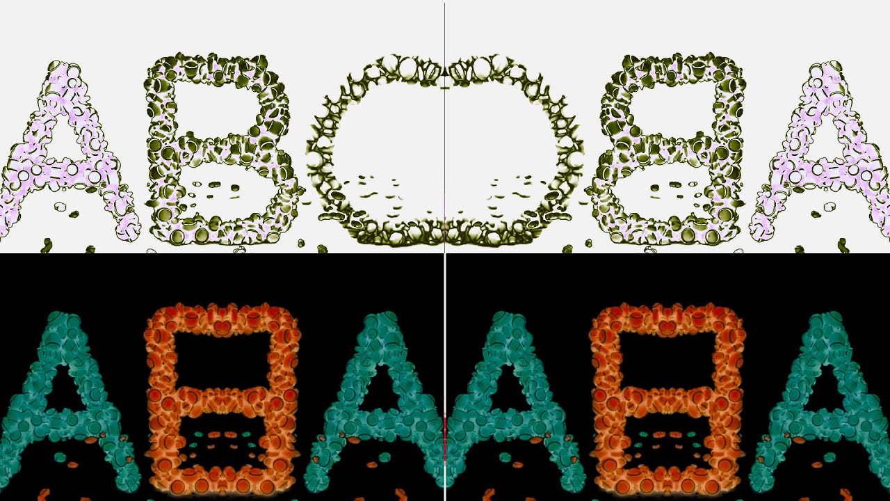 Learn ABC's with 3D Colorful Candies Logo Sponsored By Gamavision Csupo ...